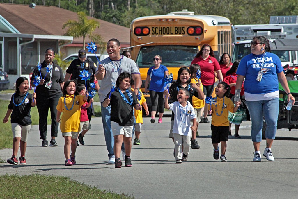 Kids take to the streets for Stand Up for Children walk • The Seminole ...