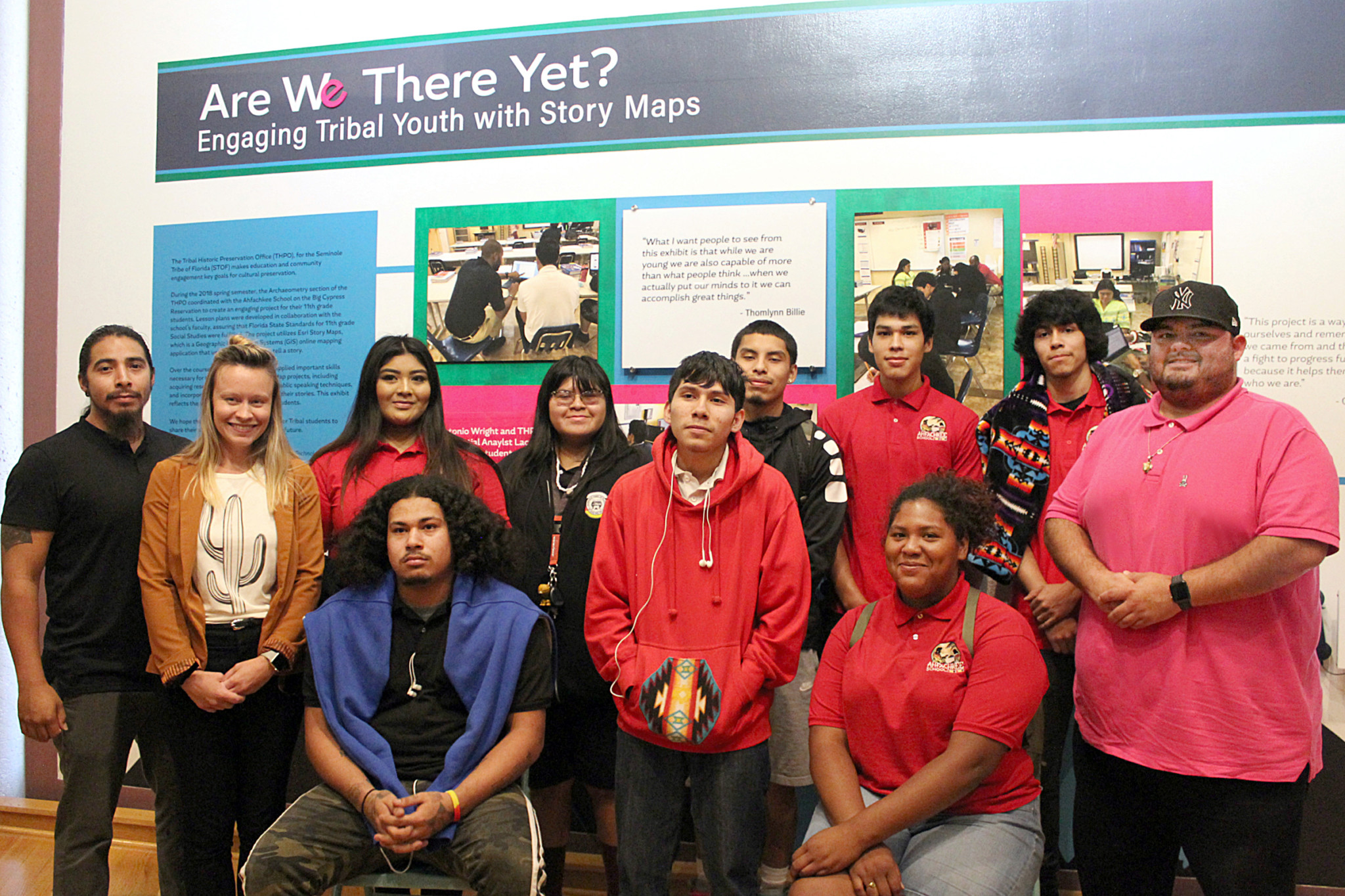 Students’ high-tech story maps showcased at Ah-Tah-Thi-Ki Museum • The ...