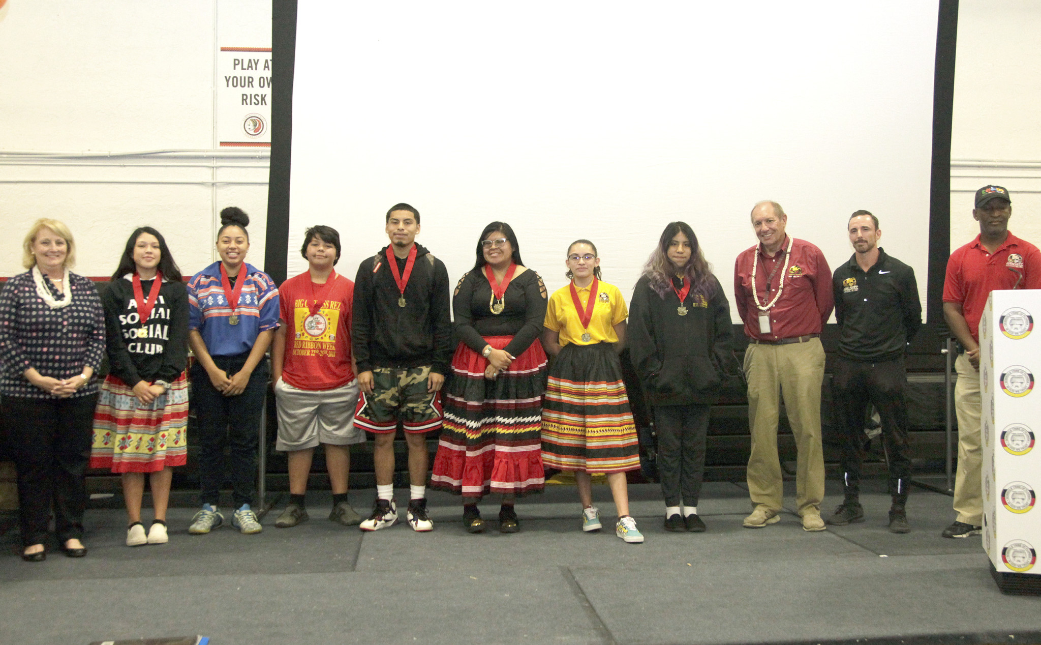 Ahfachkee honors its student-athletes • The Seminole Tribune