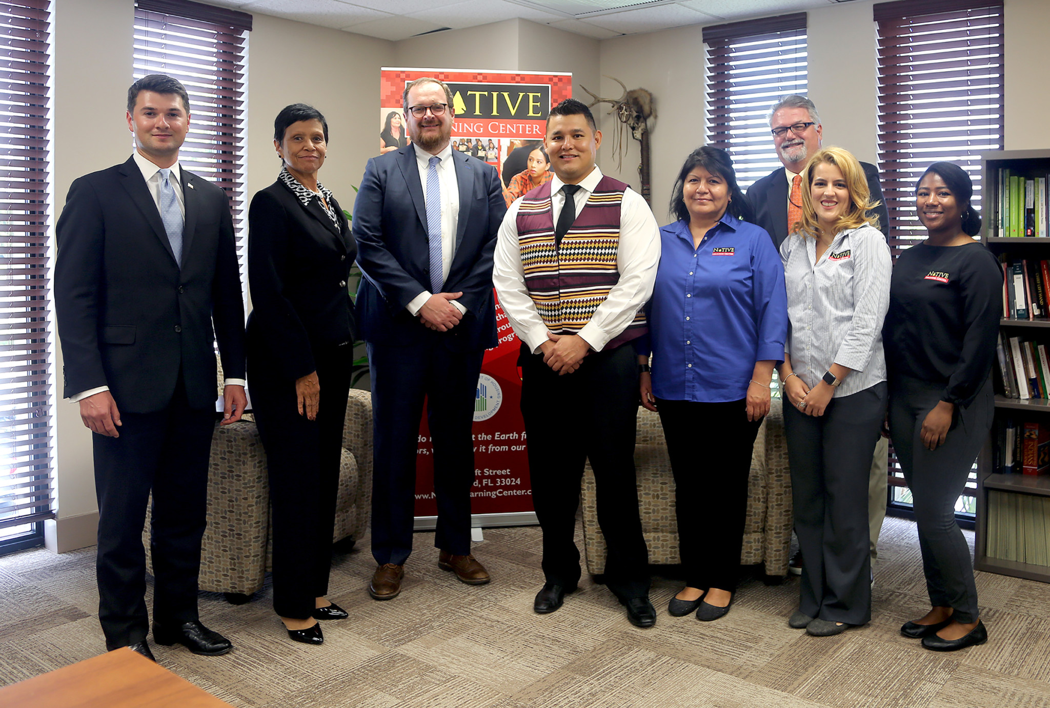 HUD official lauds work of Native Learning Center • The Seminole Tribune