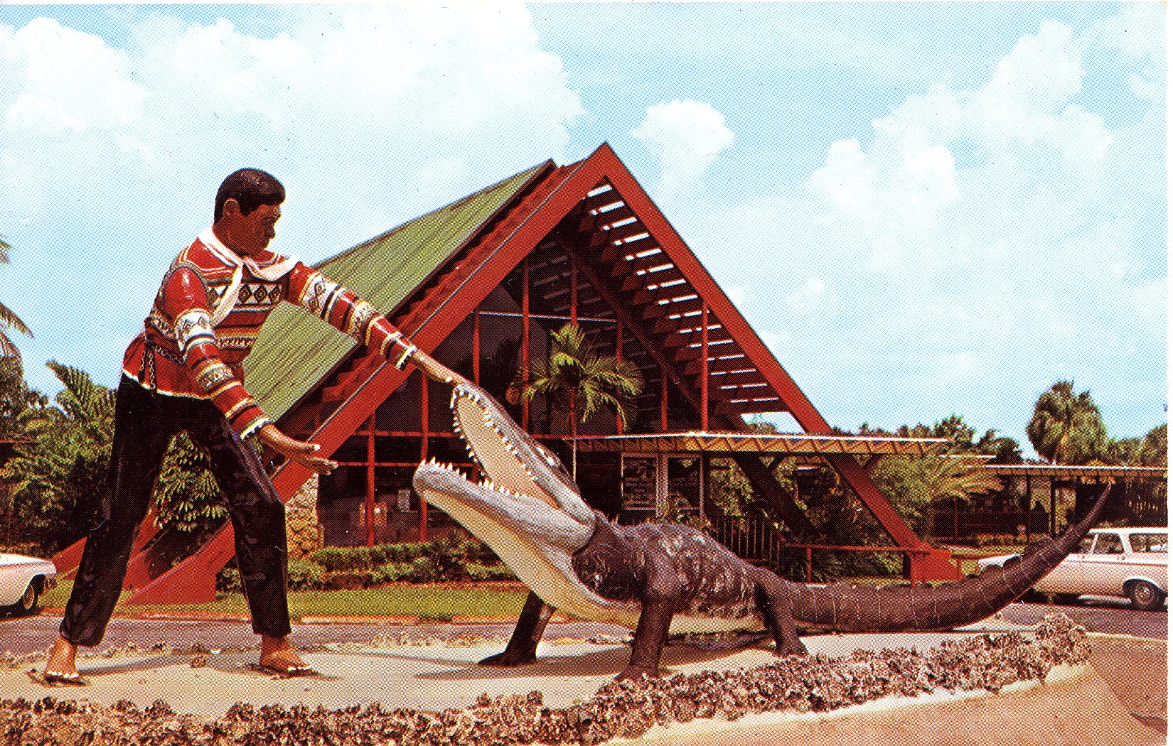 Florida, a tourist state; unconquered Seminoles, the tourism attraction ...