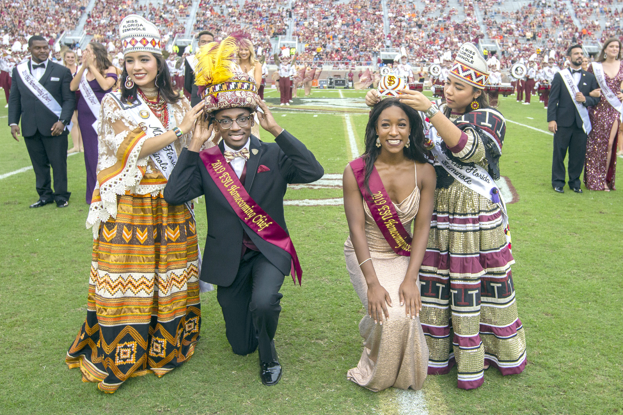 Tribe’s princesses shine at FSU homecoming • The Seminole Tribune