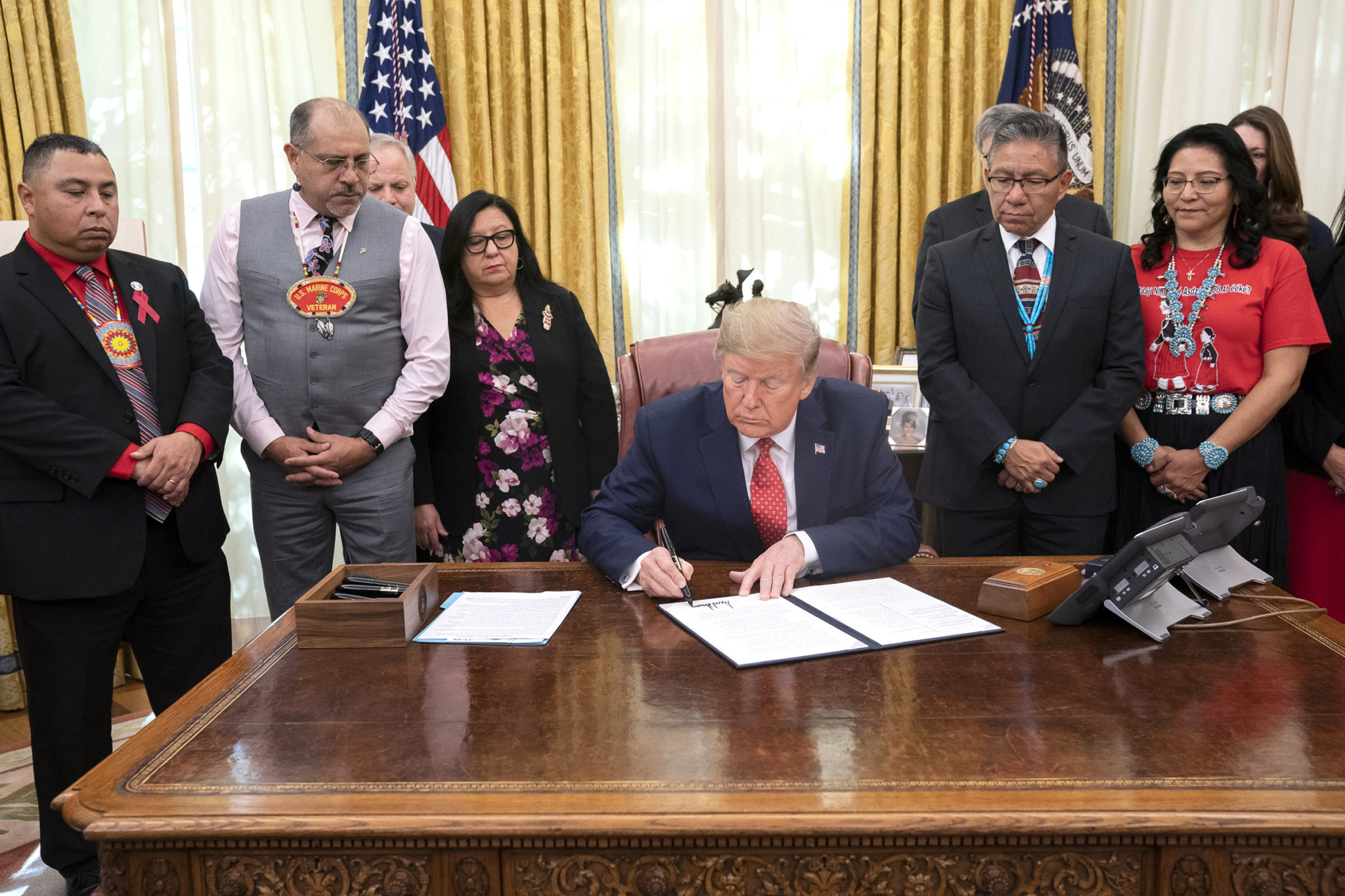 Trump signs order creating MMIW task force • The Seminole Tribune