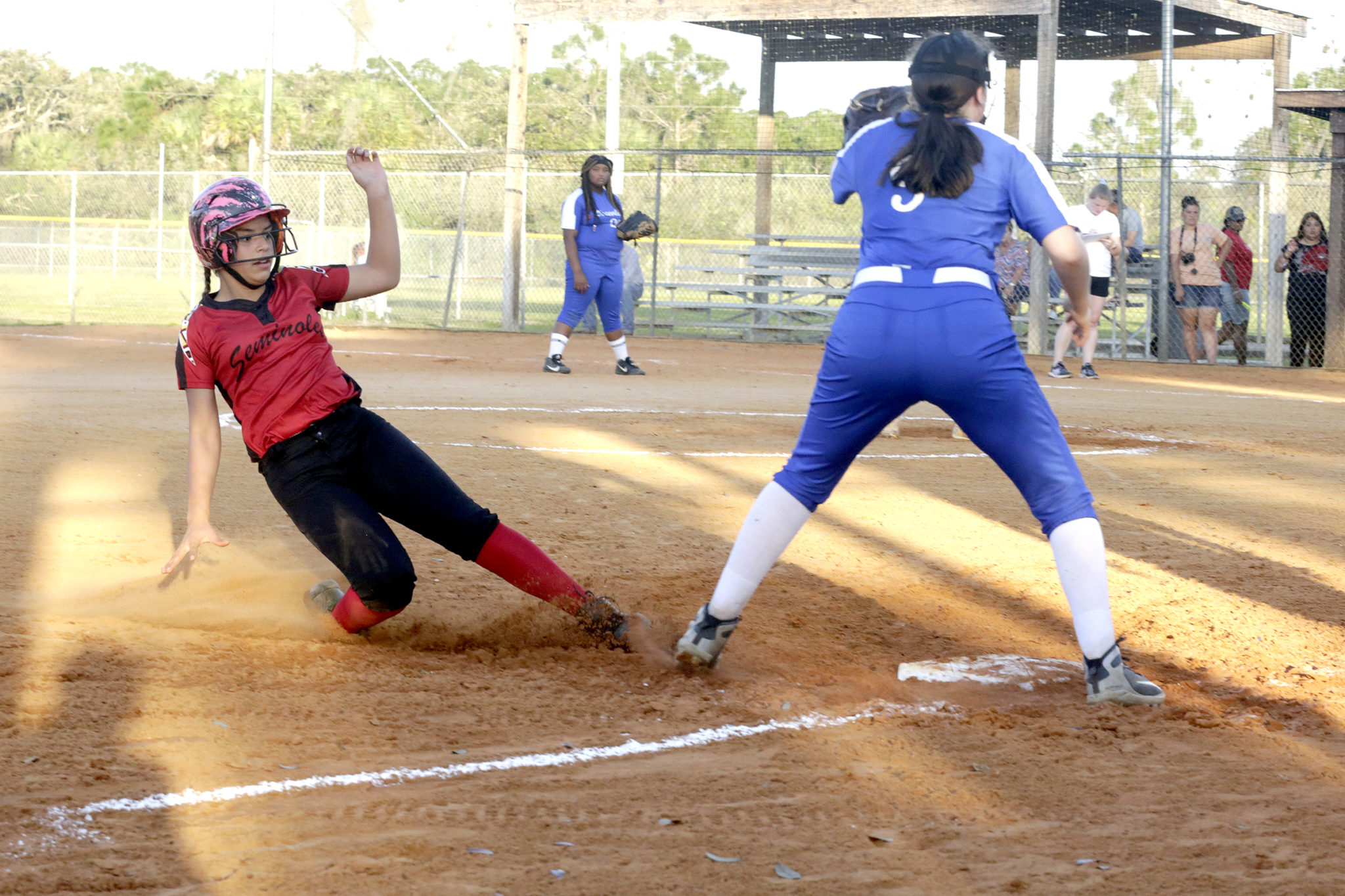 PECS softball wins opening day game • The Seminole Tribune