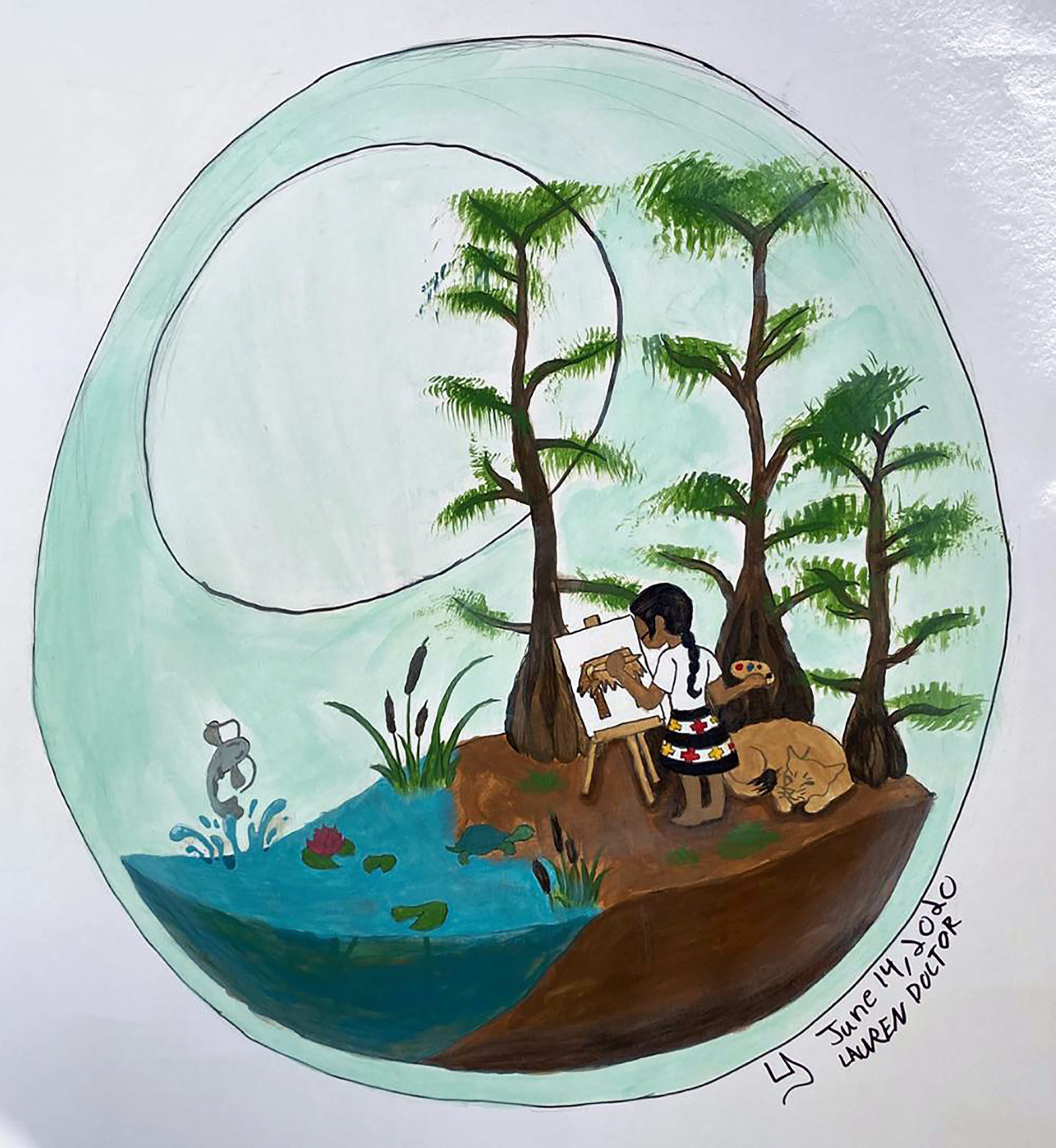 Seminole Tribe's Lauren Doctor among winners in NLC poster contest ...