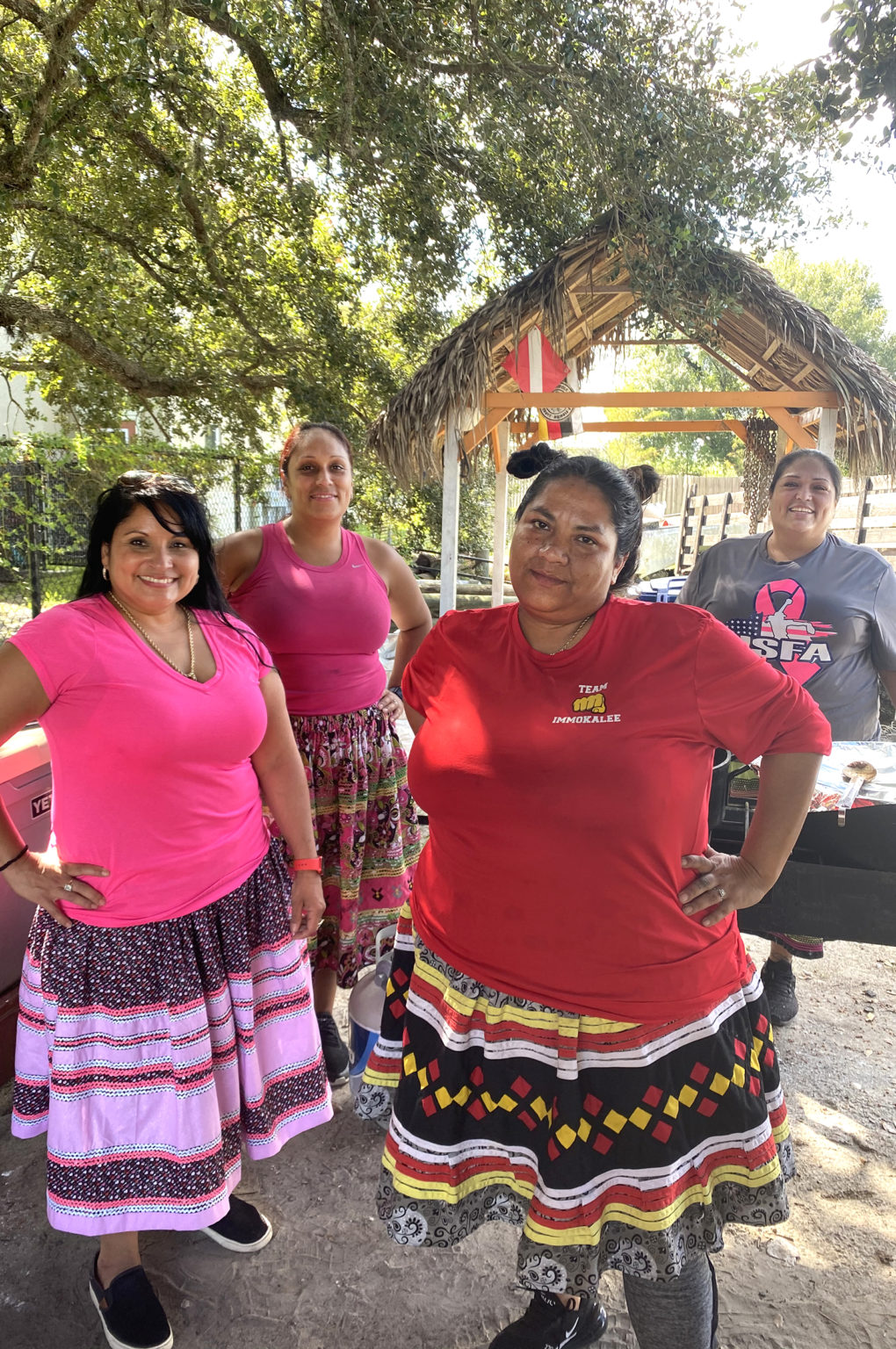 Immokalee, Tampa Seminoles celebrate Indigenous Pink Day • The Seminole ...