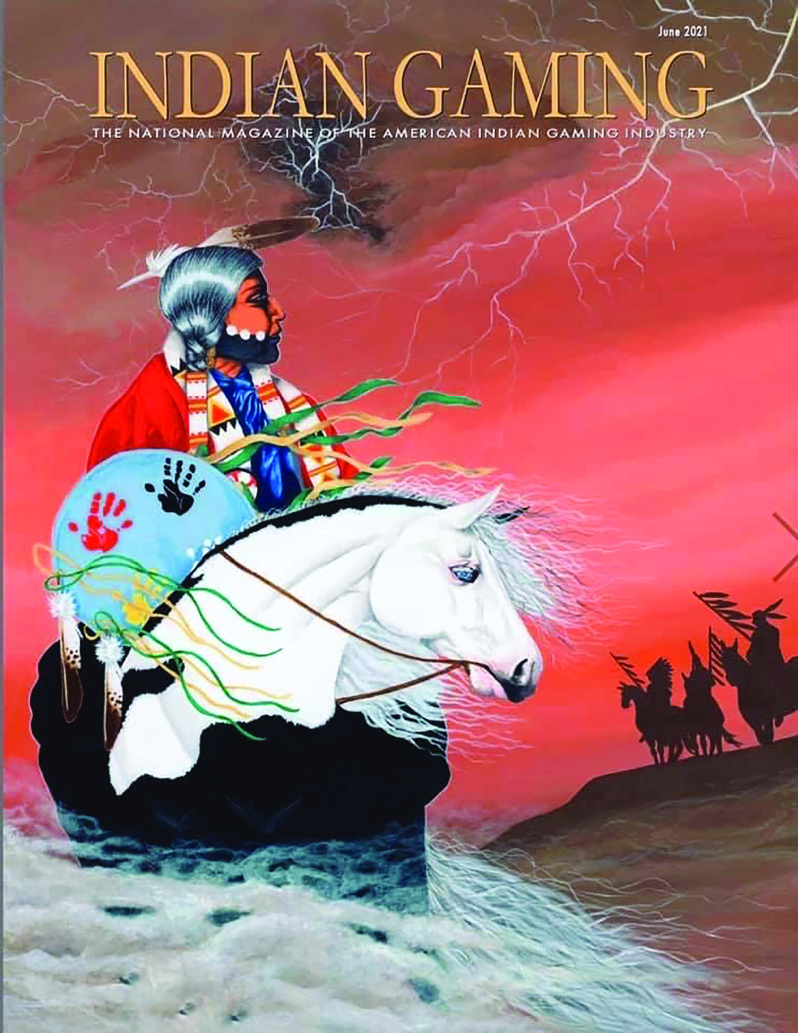 Erica Deitz artwork graces cover of Indian Gaming magazine • The ...