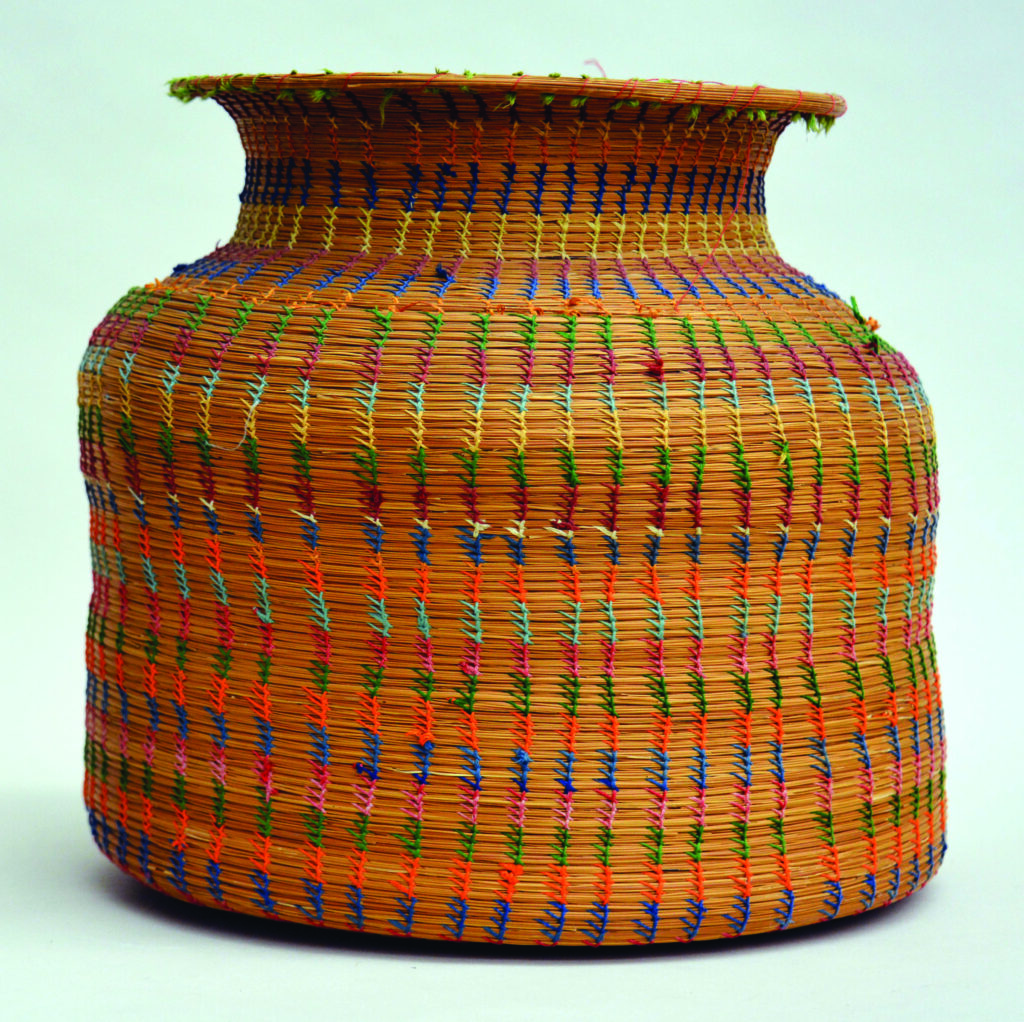Sweetgrass basket gets dramatic makeover at museum • The Seminole Tribune