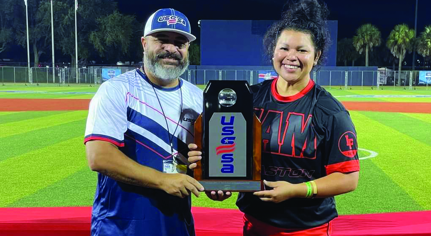 Mary Huff named Most Valuable Player of softball World Tournament • The ...