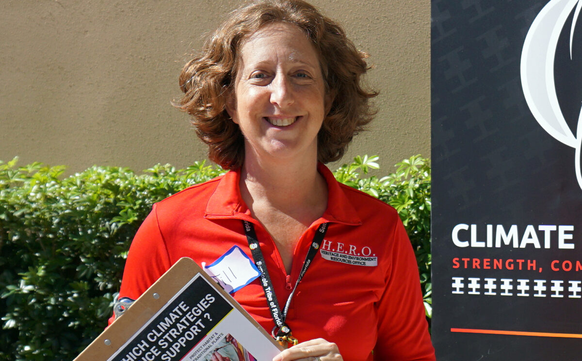 Q&A: Climate strategy driven by tribal members • The Seminole Tribune