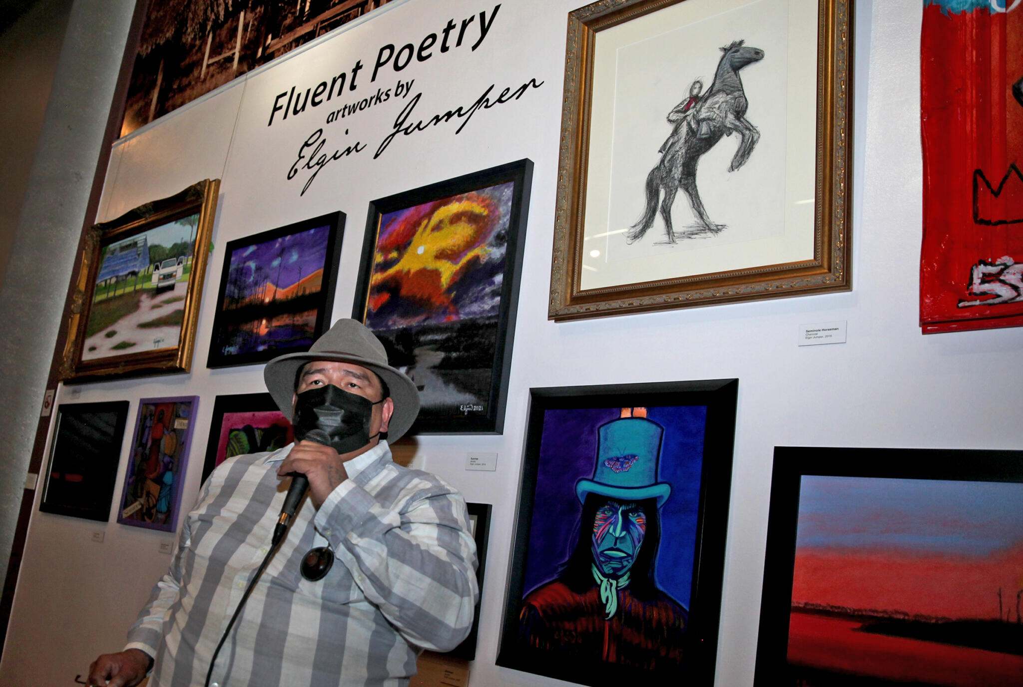 Reception highlights poetry through art, writing • The Seminole Tribune