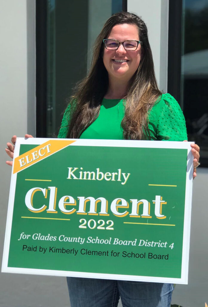 Kimberly Clement wins Glades County School Board seat • The Seminole ...