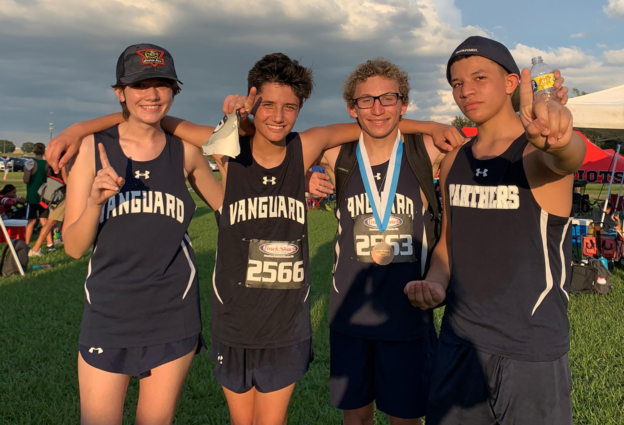 Marciano Calderon competes on Vanguard XC team • The Seminole Tribune