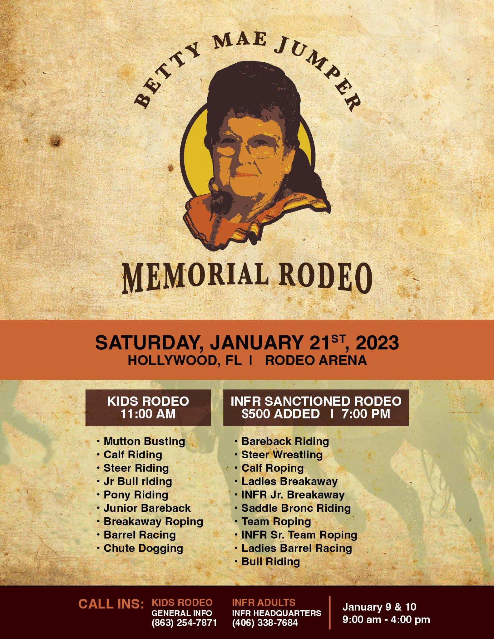 Hollywood to host memorial rodeo • The Seminole Tribune