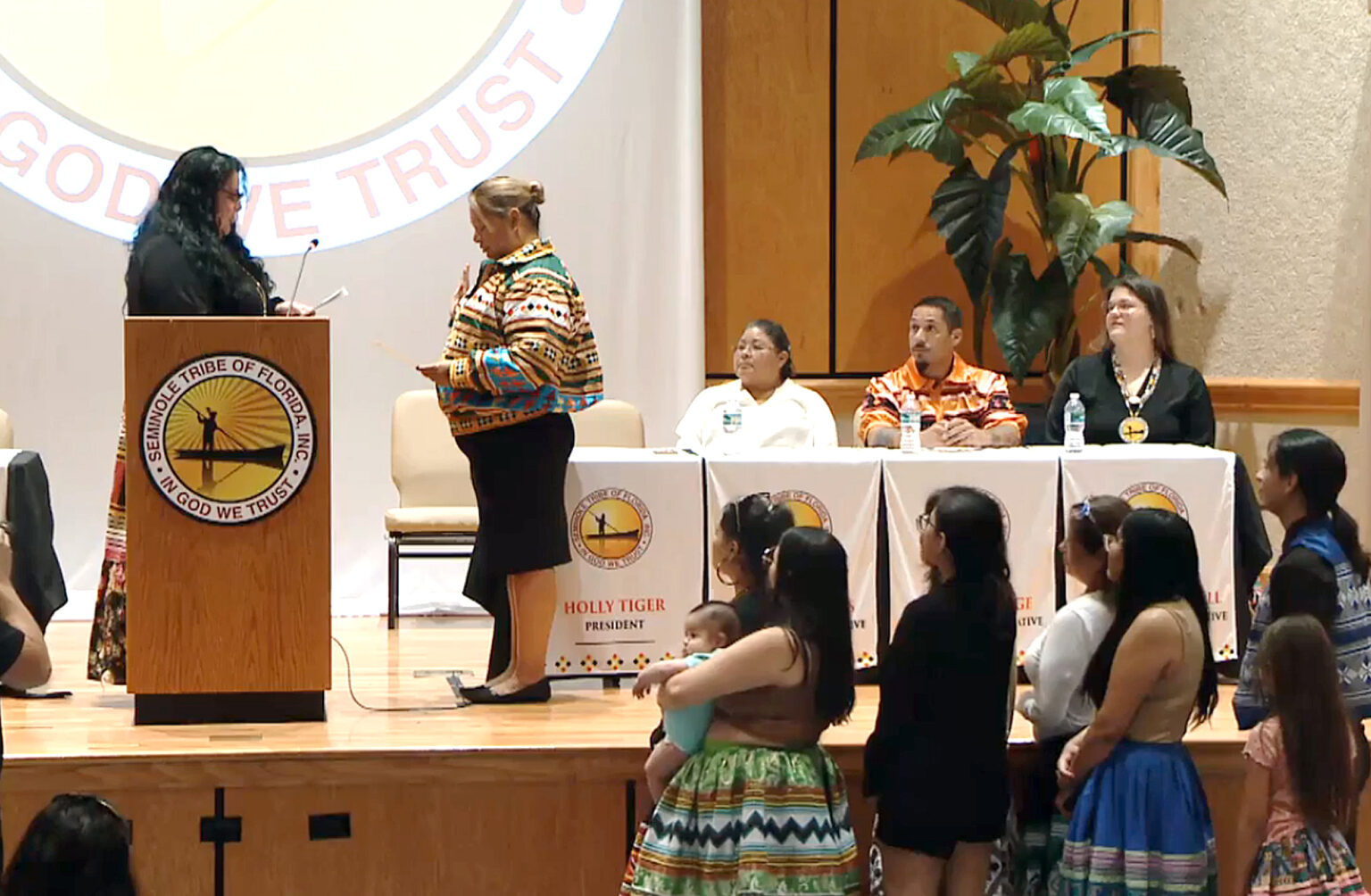 ­Holly Tiger installed as board president • The Seminole Tribune