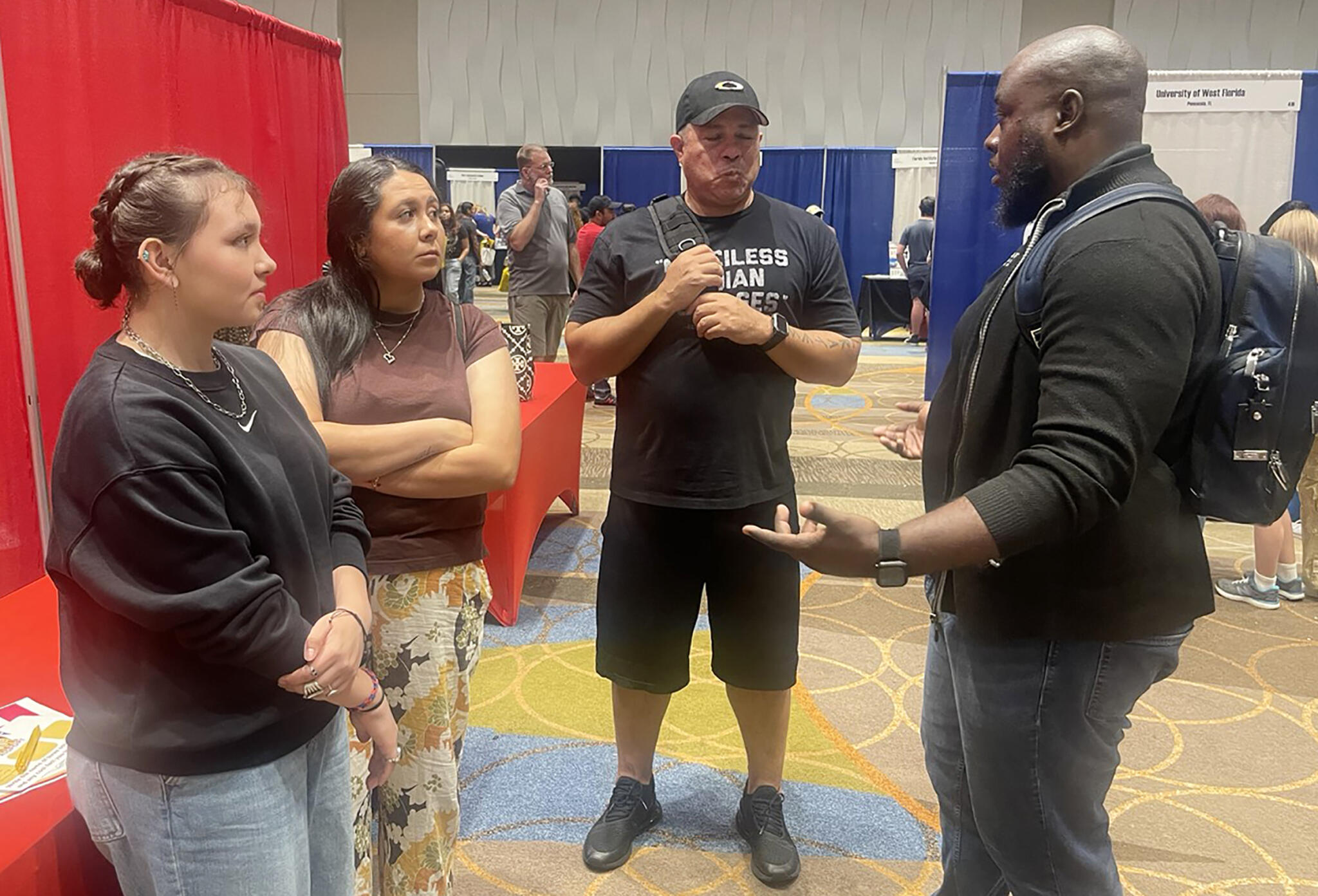 High school students attend Orlando college fair with Education ...