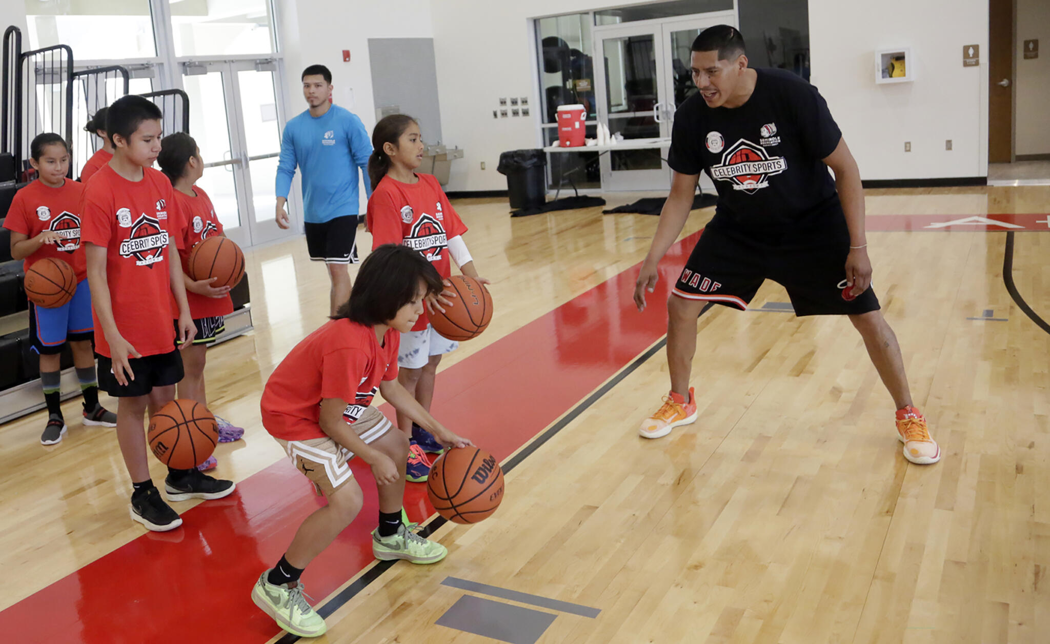 Basketball, cheer, NBA players come to Big Cypress Reservation for ...