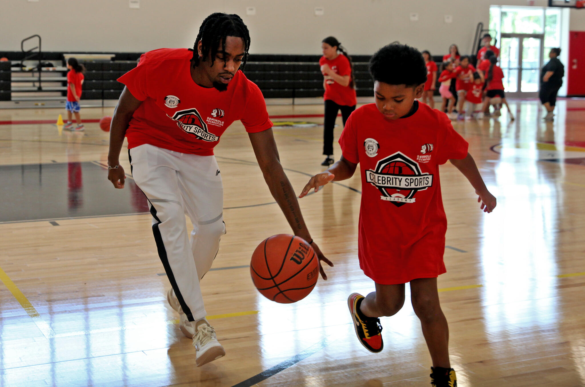 Basketball, cheer, NBA players come to Big Cypress Reservation for ...