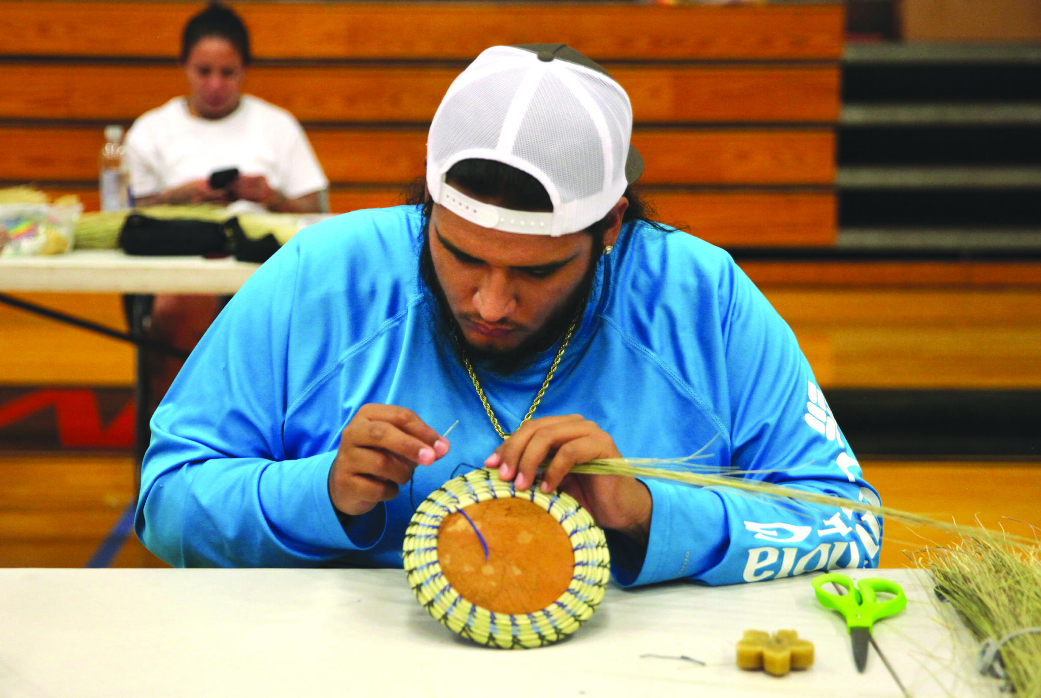 Immokalee community learns to make sweetgrass baskets • The Seminole ...