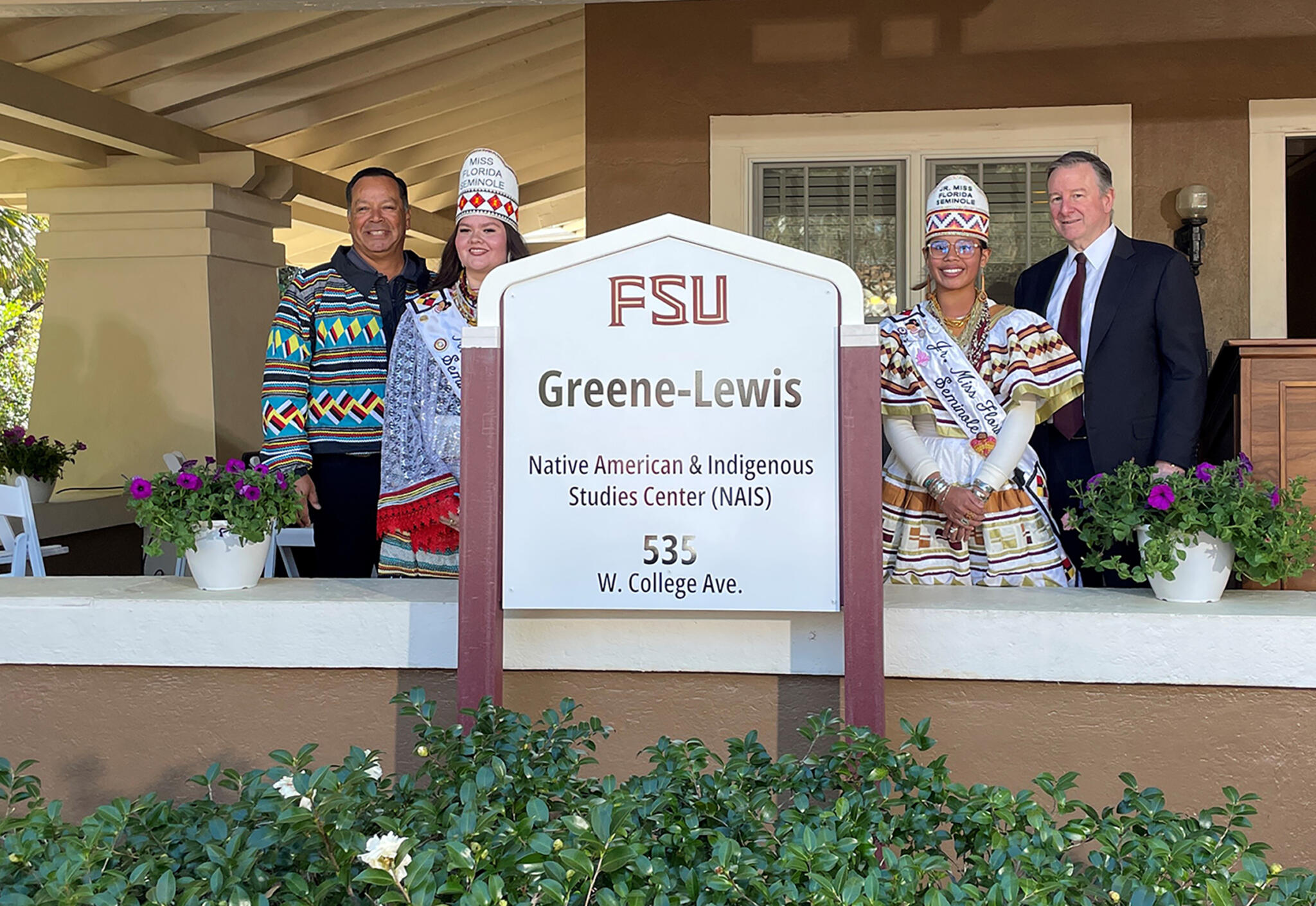 Tribe, FSU celebrate dedication of Native American & Indigenous Studies ...