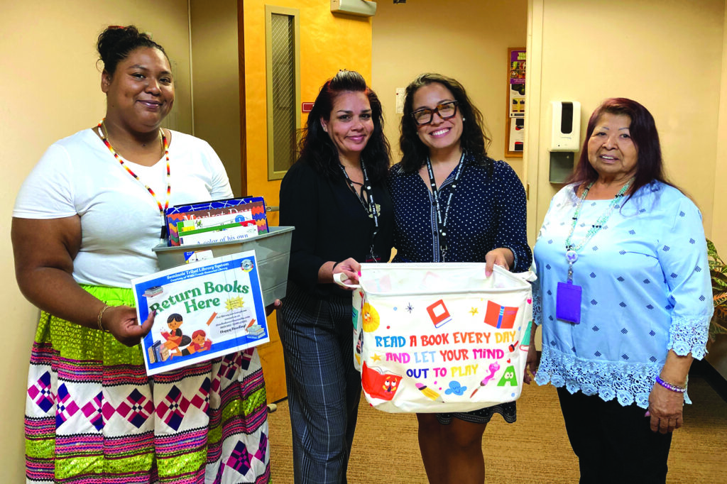 Libraries stock reading bins at tribal clinic and dental waiting rooms ...